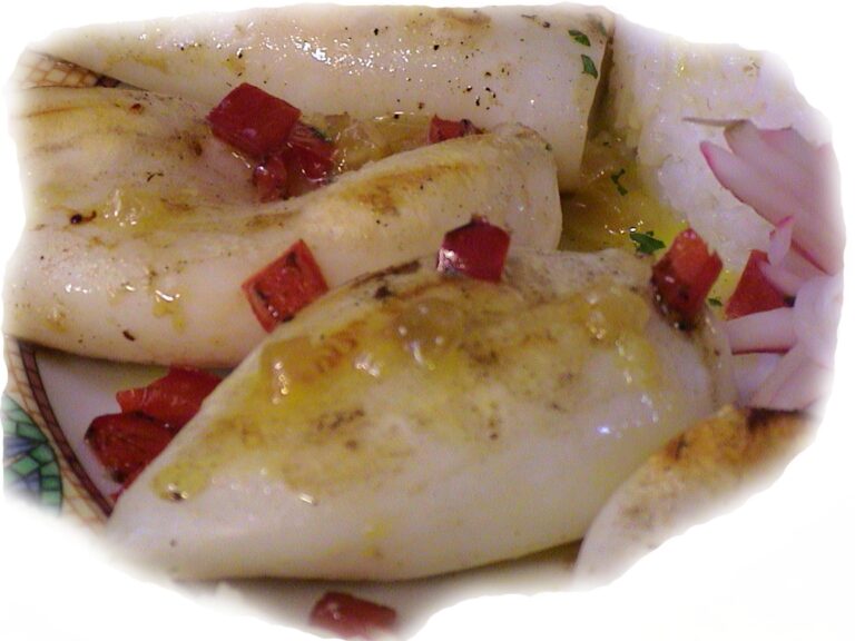 Calamar à la plancha - Restaurant Di Roma | Cuisine traditionnelle ...